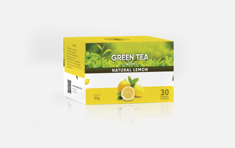 Ceylon Green Tea with Lemon - 30 Pyramid Tea bags