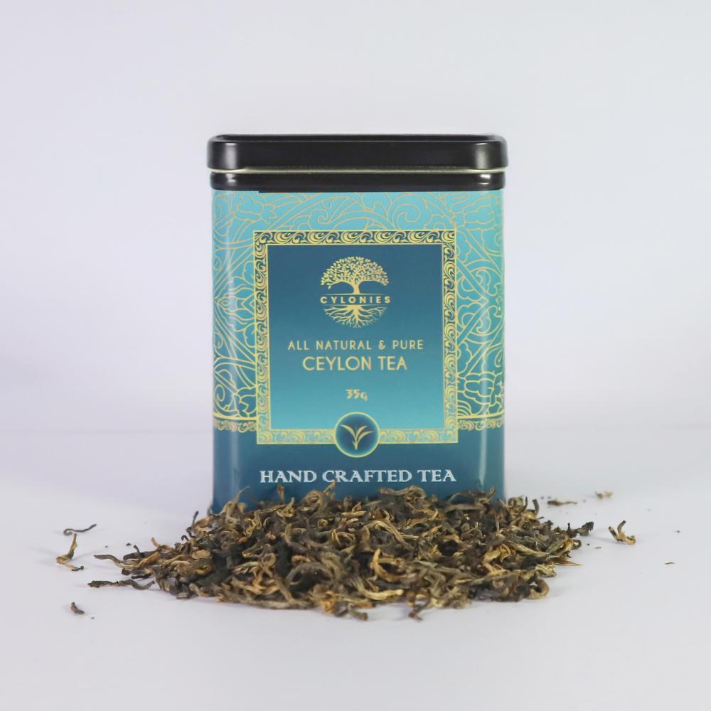 Hand Crafted Ceylon Black Tea - 35g Tin Caddy | Cylonies