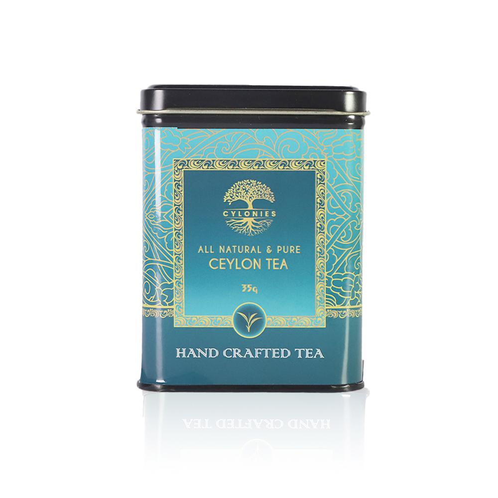Hand Crafted Ceylon Black Tea - 35g Tin Caddy | Cylonies