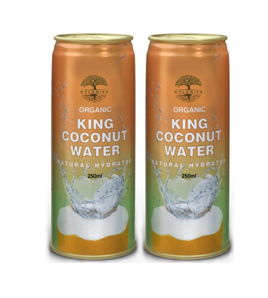 Bottled King Coconut Water - Metal Can -250ml