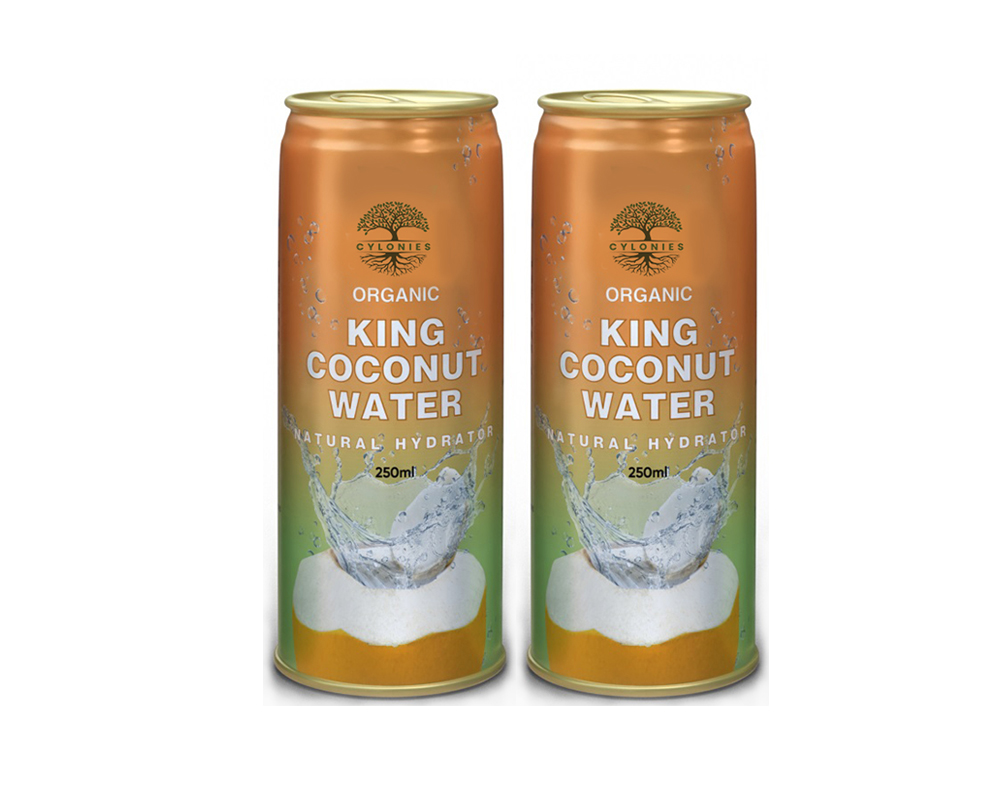 Bottled King Coconut Water - Metal Can -250ml